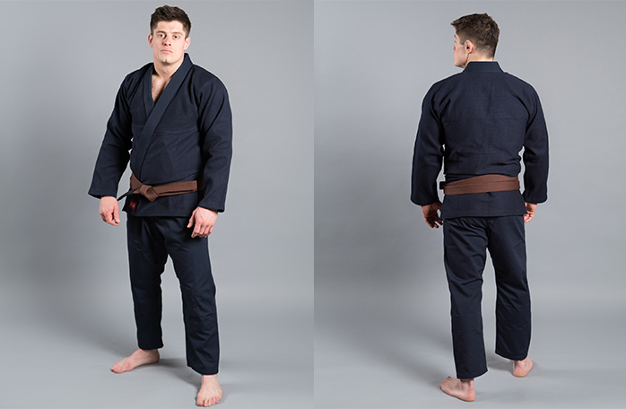 Scramble Standard Issue Semi Custom Gi (Navy Edition) | FighterXFashion.com