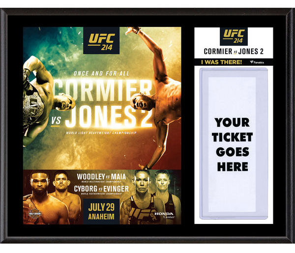 UFC 214 Collectible Plaques | FighterXFashion.com