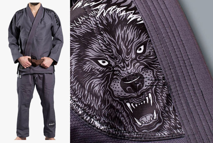 Meerkatsu Grey Wolf Gi | FighterXFashion.com