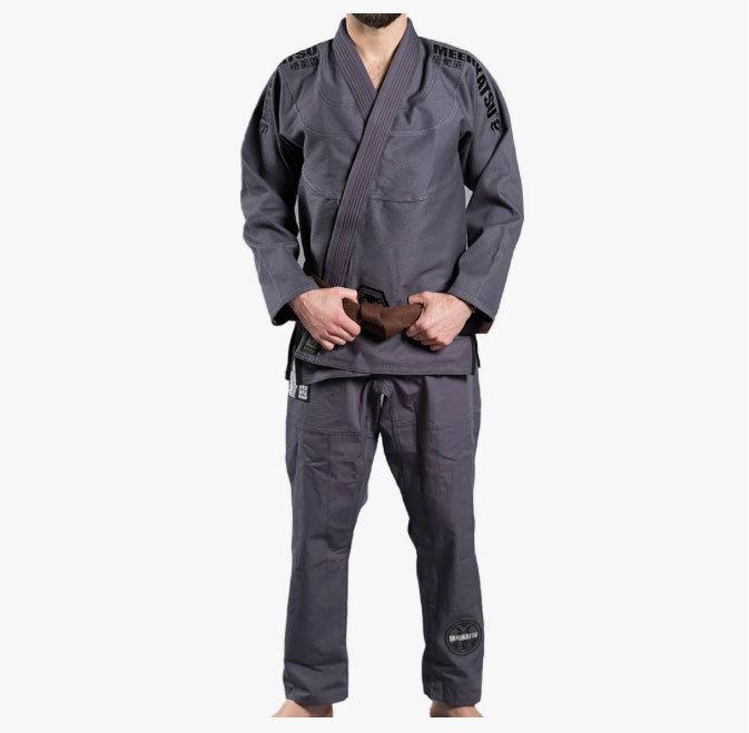 Meerkatsu Grey Wolf Gi | FighterXFashion.com