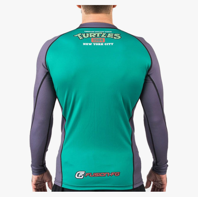 Fusion Fightgear TMNT Retro Cartoon Rashguard | FighterXFashion.com
