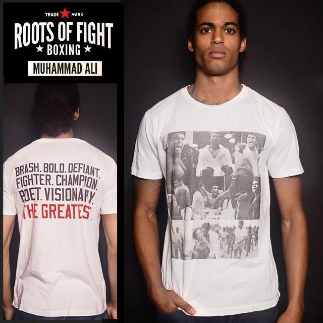 Roots of Fight Ali The Greatest Photo Shirt | FighterXFashion.com