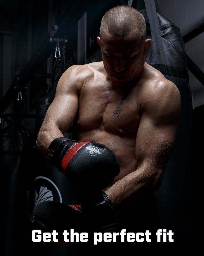 Georges St Pierre Wearing Hayabusa T3 Fight Gear | FighterXFashion.com