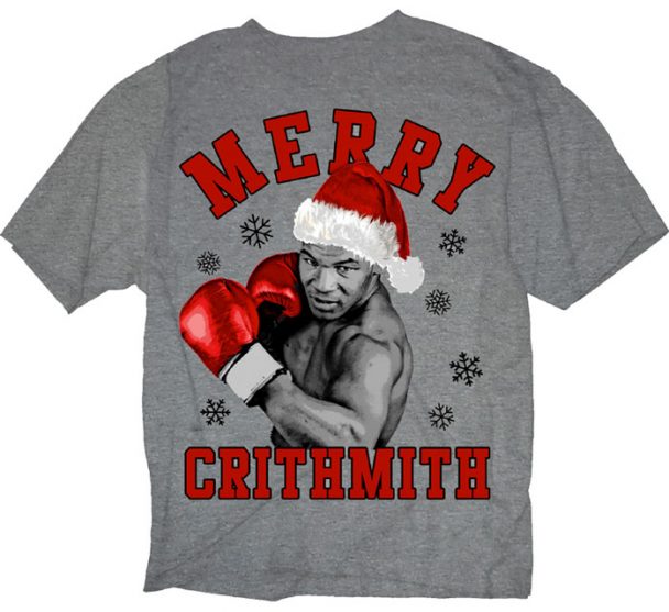 Mike Tyson Merry Crithmith Christmas Shirt | FighterXFashion.com