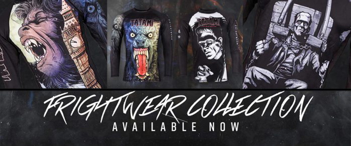Tatami Frightwear Werewolf and Frankenstein Rashguards ...