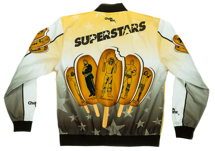 WWE Vintage Chalk Line Fanimation Jackets | FighterXFashion.com