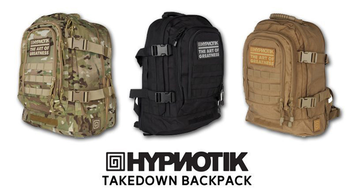 Hypnotik Tactical Backpacks | FighterXFashion.com