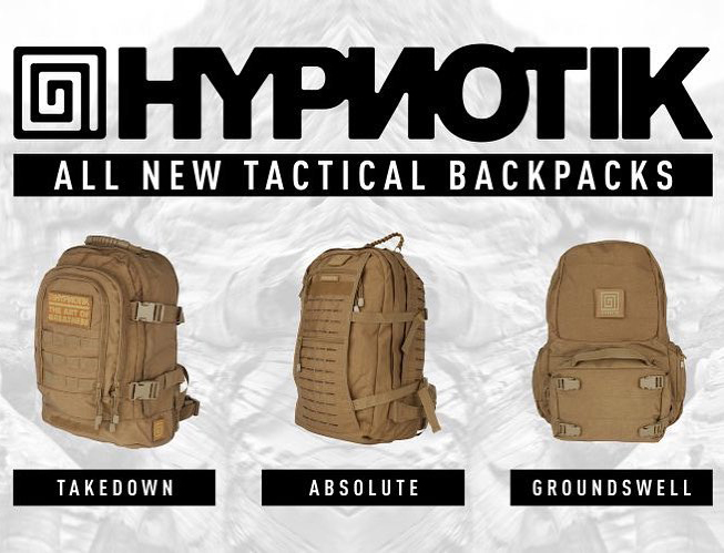 Hypnotik Tactical Backpacks | FighterXFashion.com