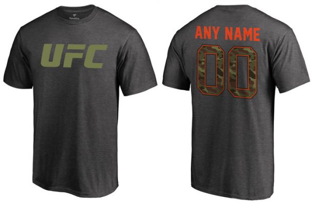 UFC Personalized Recon Camo T Shirt | FighterXFashion.com