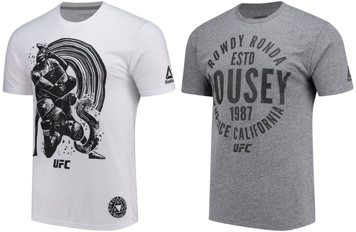 New Ronda Rousey Reebok Shirts | FighterXFashion.com
