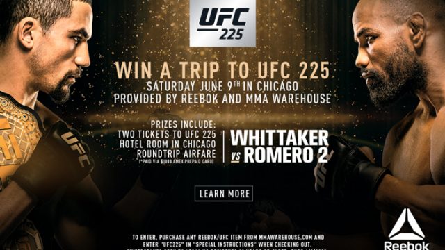Win a Trip to UFC 225 from Reebok and MMA Warehouse | FighterXFashion.com