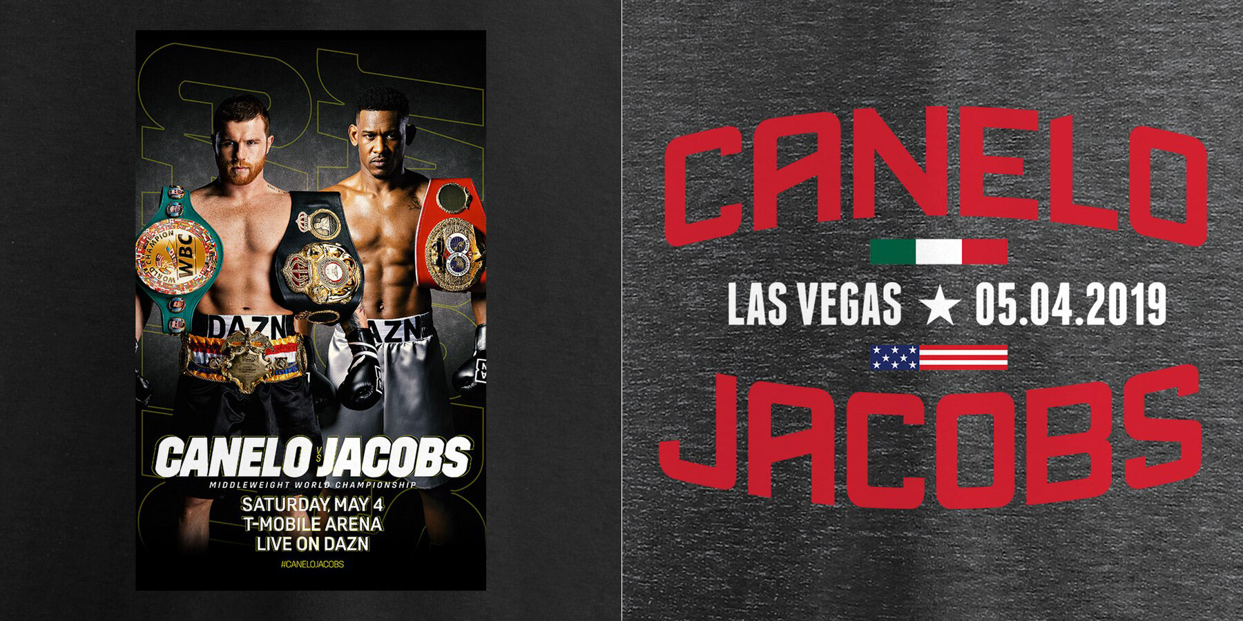 Canelo vs Jacobs Shirt and Hoodie | FighterXFashion.com