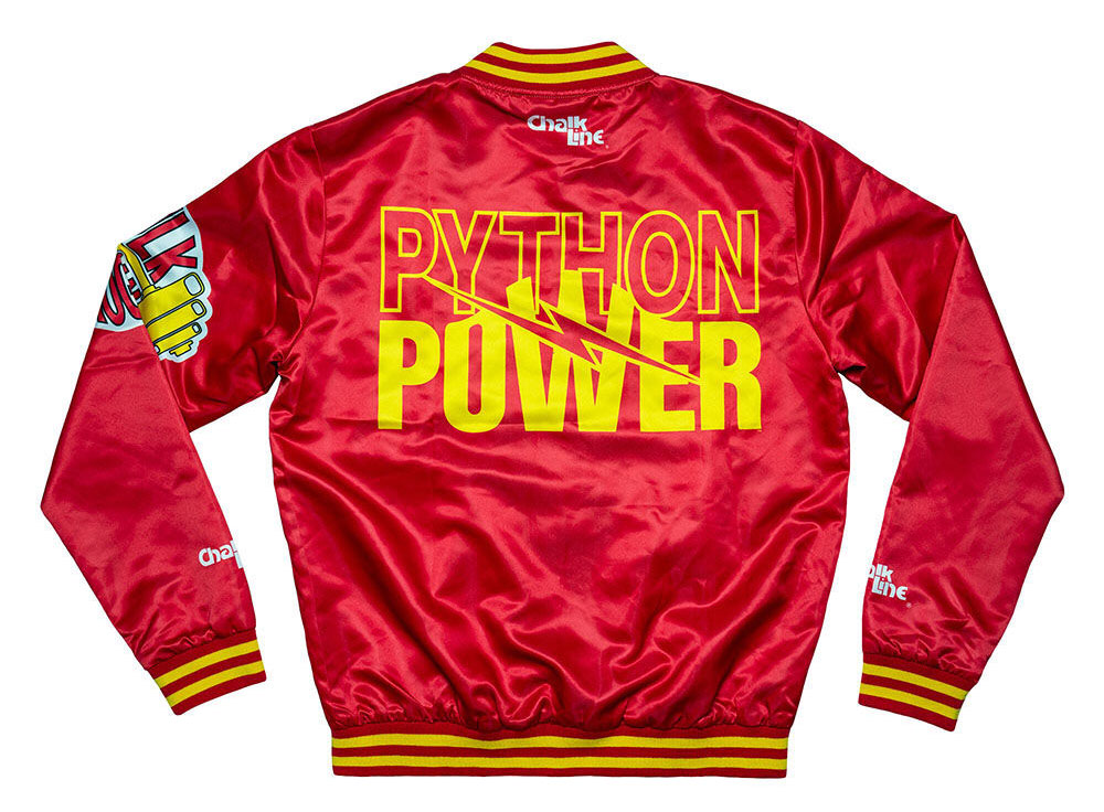 Hulk Hogan and The Rock WWE Retro Chalk Line Jackets | FighterXFashion.com