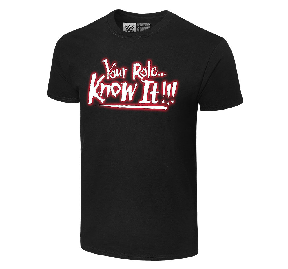 The Rock Your Role Know It WWE Retro T Shirt | FighterXFashion.com