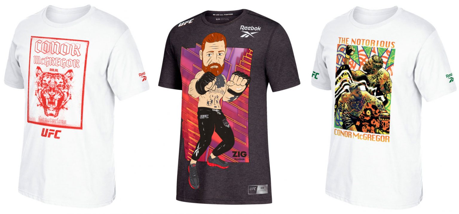Conor McGregor UFC 246 Reebok Shirts | FighterXFashion.com