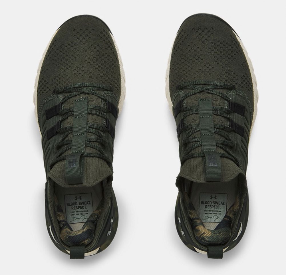 Project Rock 3 Camo Under Armour Shoe | FighterXFashion.com