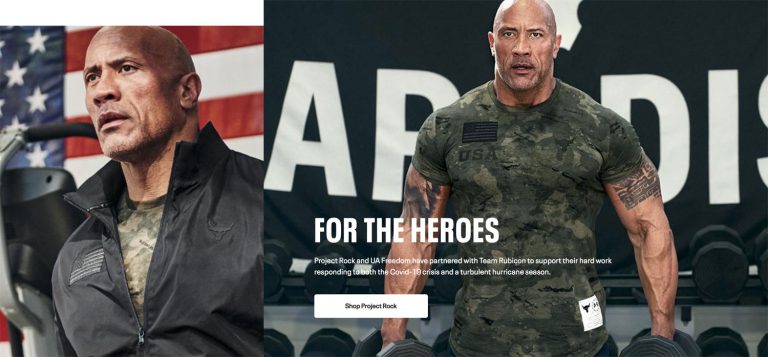 Project Rock Veterans Day 2020 Clothing | FighterXFashion.com