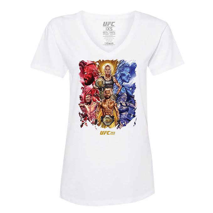 UFC 255 Artist Series Shirt and Poster | FighterXFashion.com