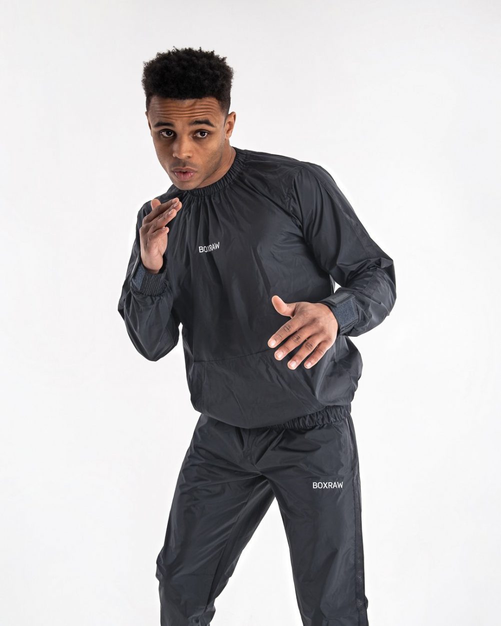 BOXRAW Hagler Boxing Sauna Suit Available in Charcoal and Other Colors