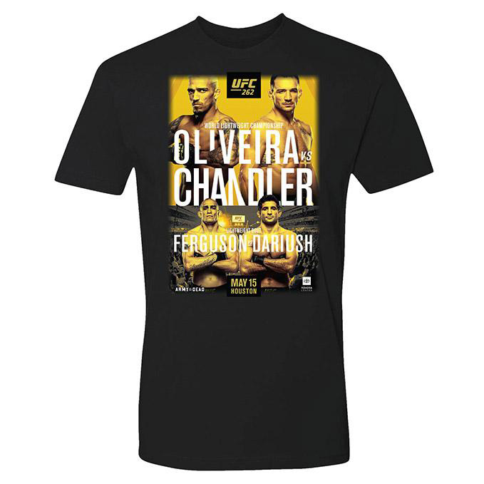 UFC 262 Chandler vs Oliveira Shirts Clothing and Fight Gear