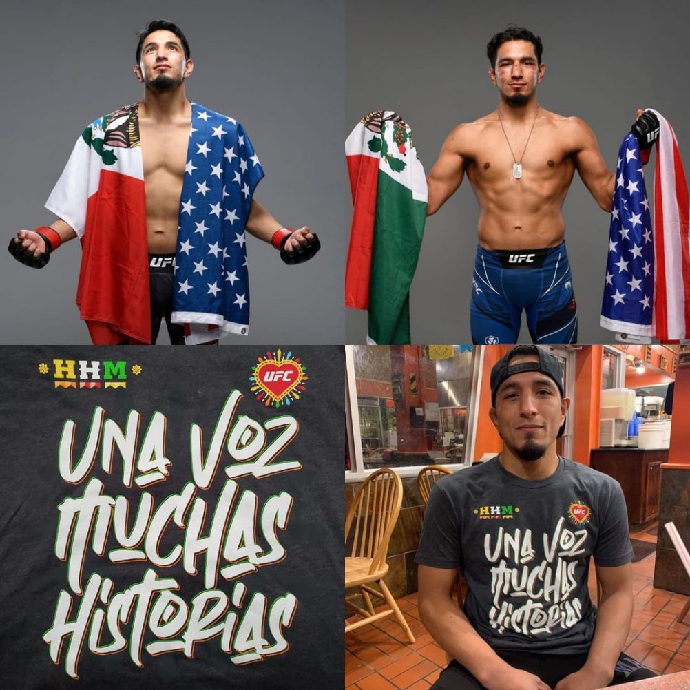 UFC HHM Hispanic Heritage Month Shirts and Hat