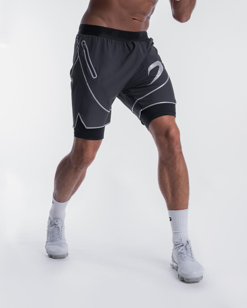 BOXRAW Wilde Boxing Shorts Available in New Charcoal Color
