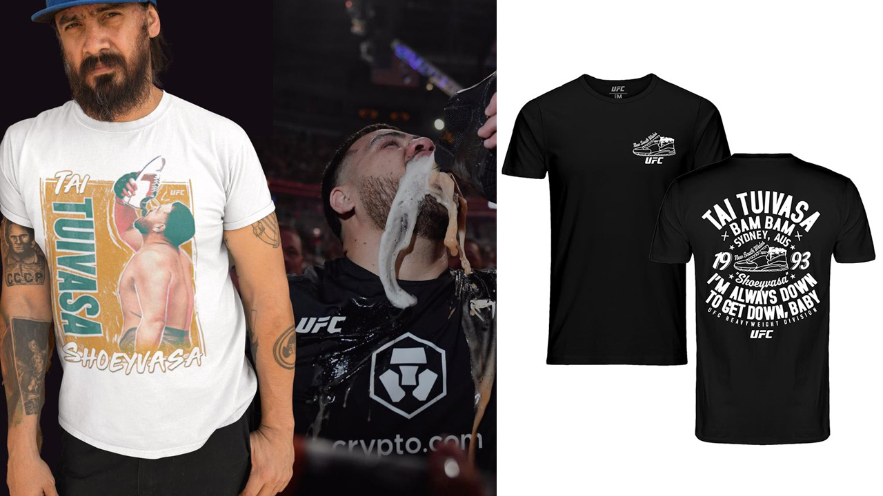 Tai Tuivasa Shoey UFC Shirts