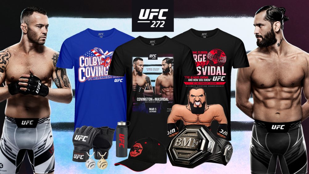 UFC 272 Covington vs Masvidal Shirts Clothing Event Gear