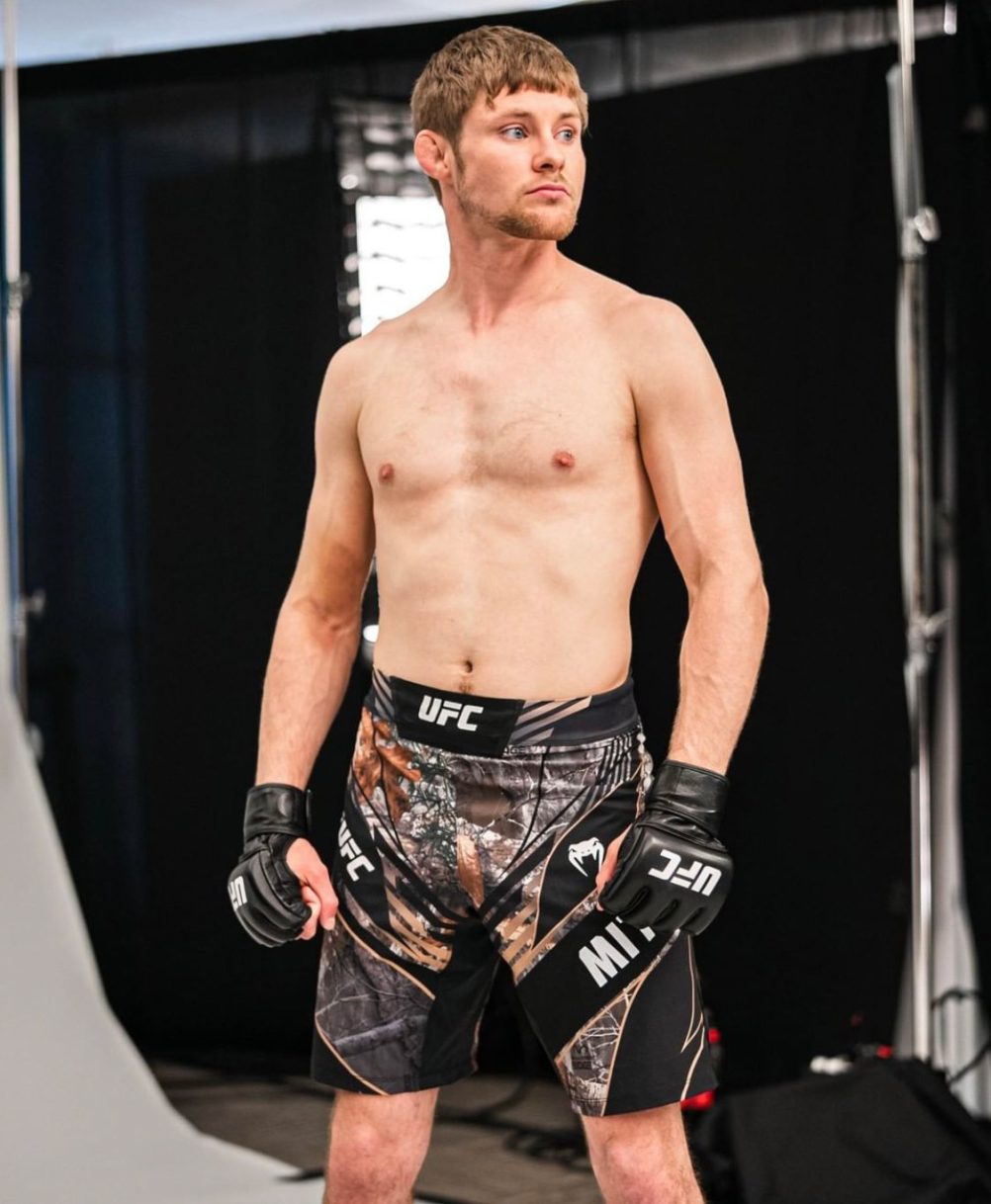 Bryce Mitchell Camo UFC Venum Shorts for UFC 272
