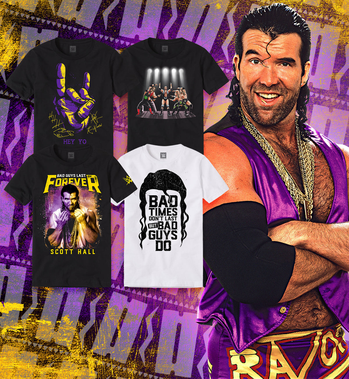 Razor Ramon Scott Hall WWE Shirts