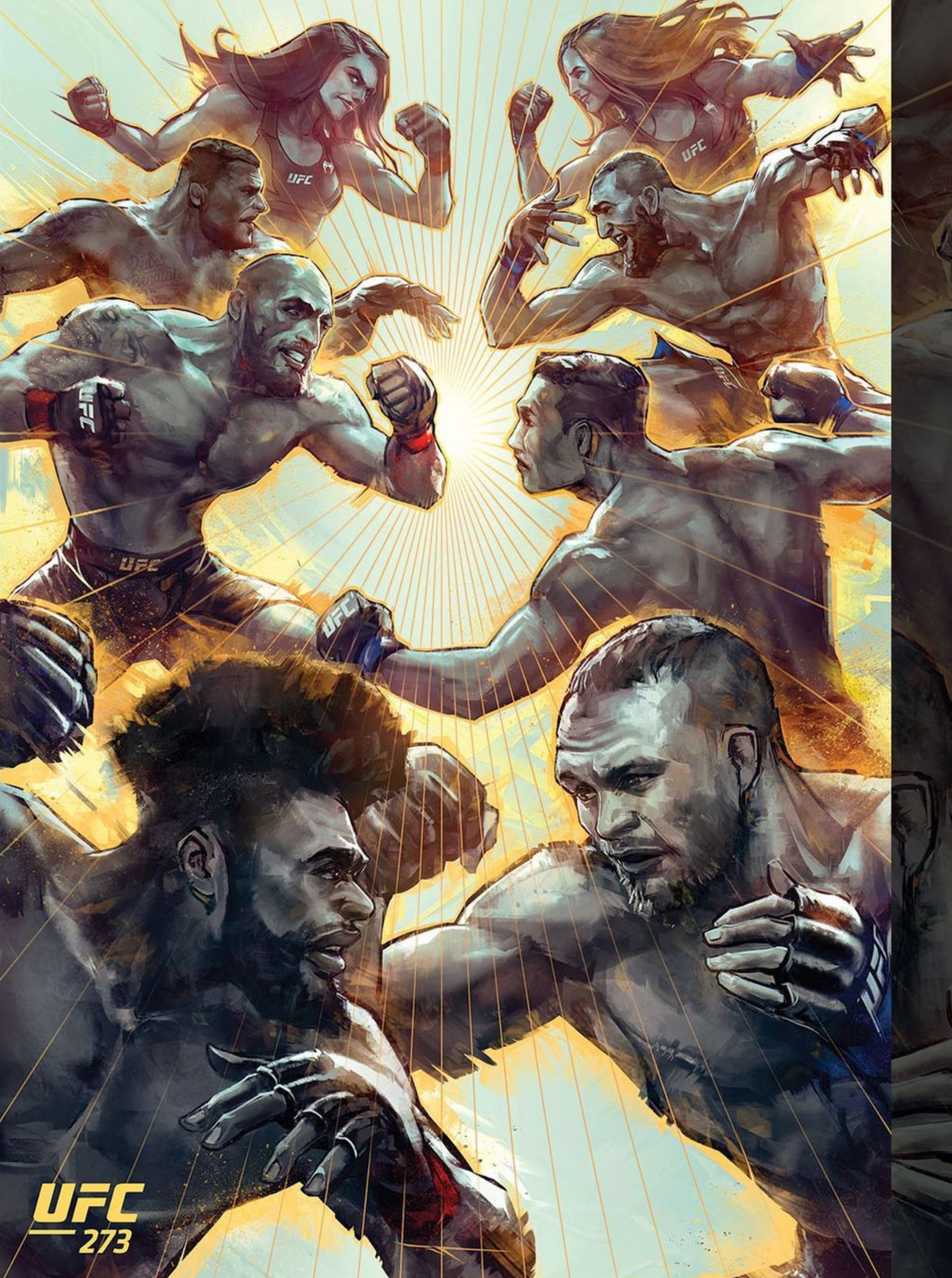 UFC 273 Fighter Shirts