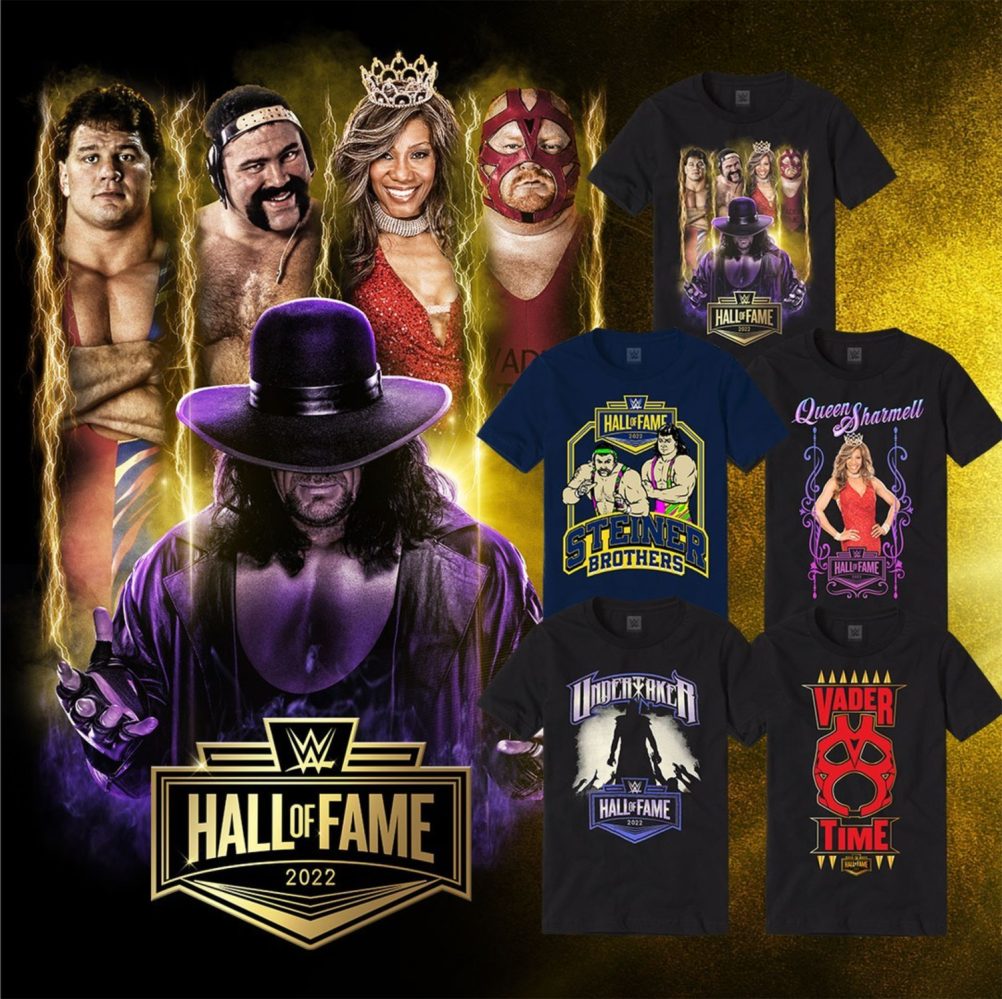 WWE Hall of Fame 2022 Shirts