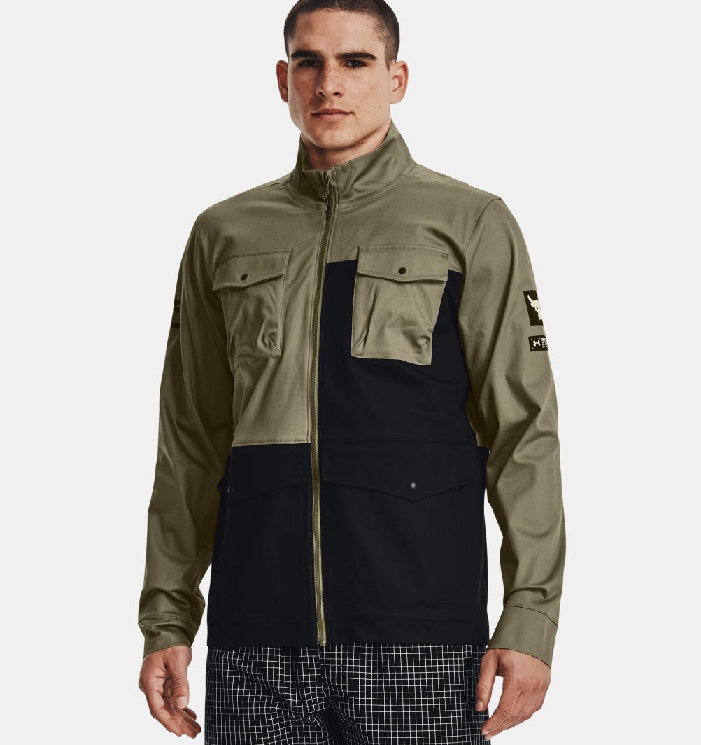 Project Rock BSR 2 Under Armour Shoes in Black Tent Green