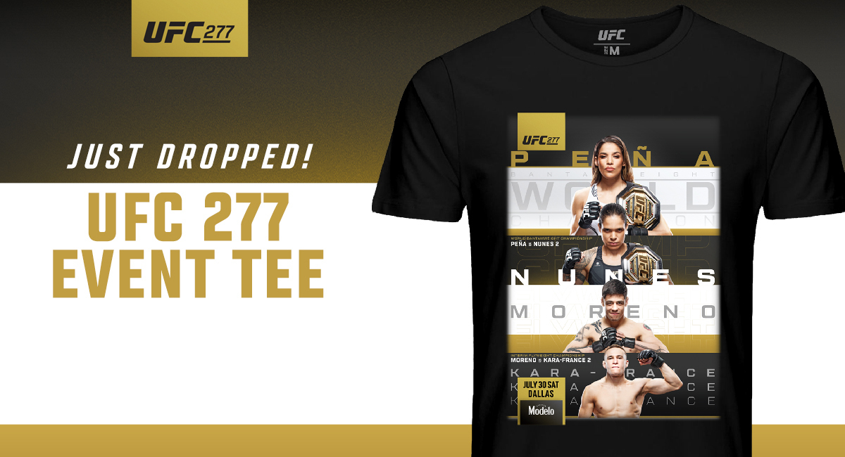 Amanda Nunes and Brandon Moreno UFC 277 Champion Shirts