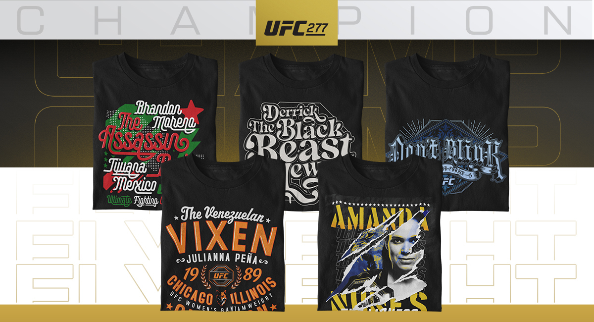 UFC 277 Fighter Tees