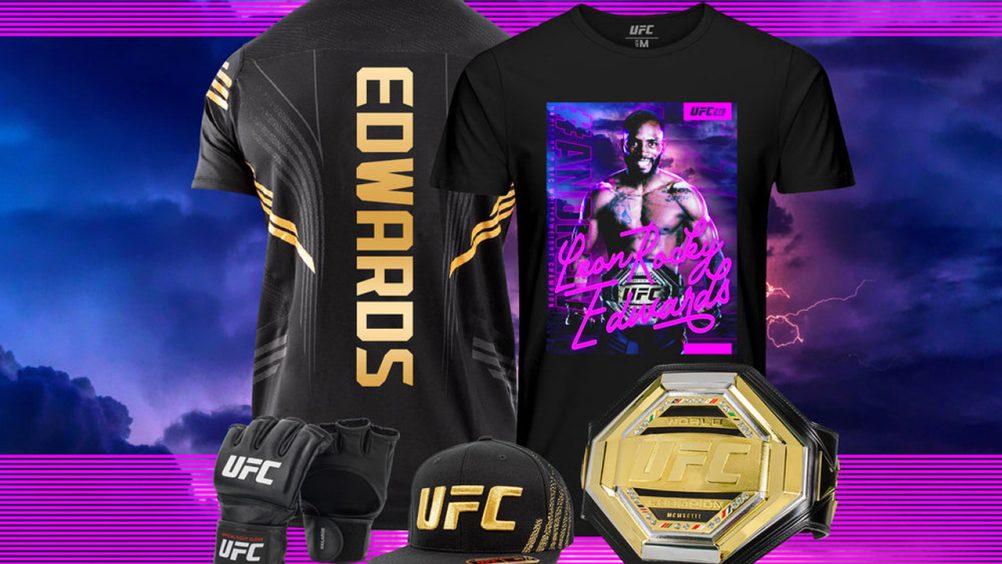 Leon Edwards UFC 278 Champion Shirt Jersey and Gear