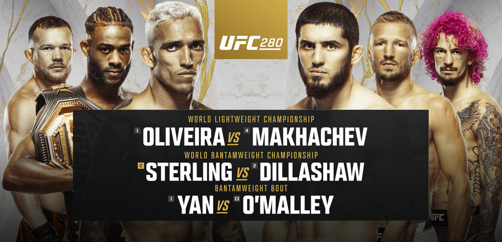 UFC 280 Fighter Shirts