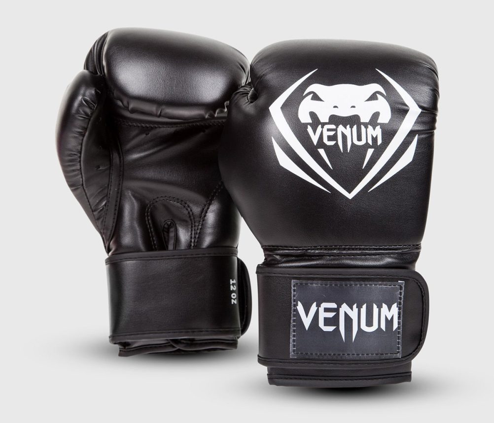 Venum Contender Boxing Shoes Black White