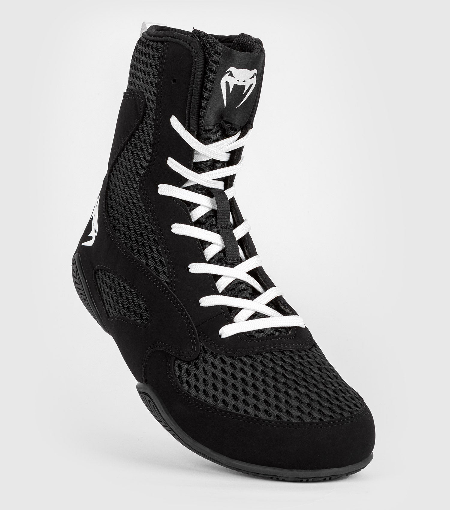 Venum Contender Boxing Shoes Black White