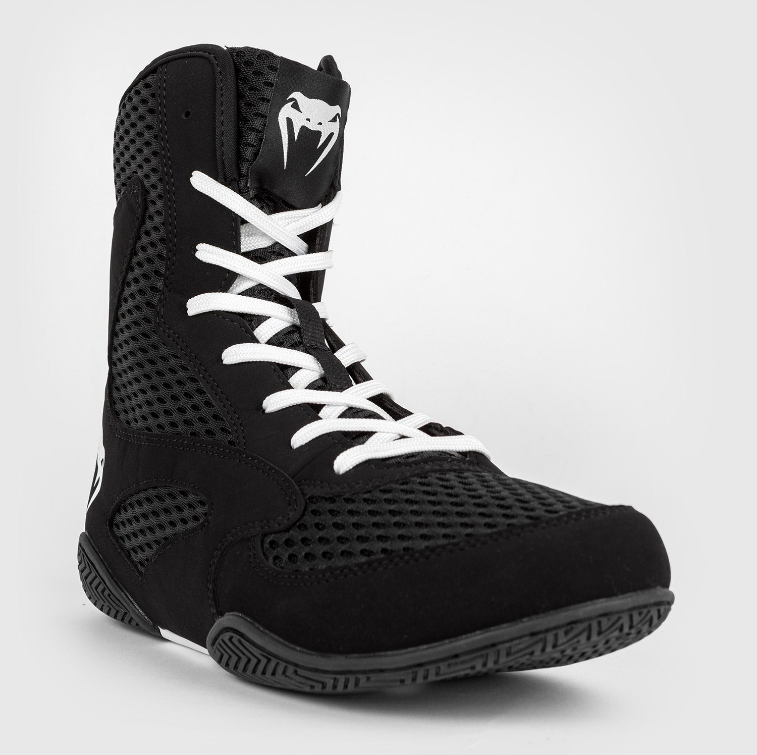 Venum Contender Boxing Shoes Black White
