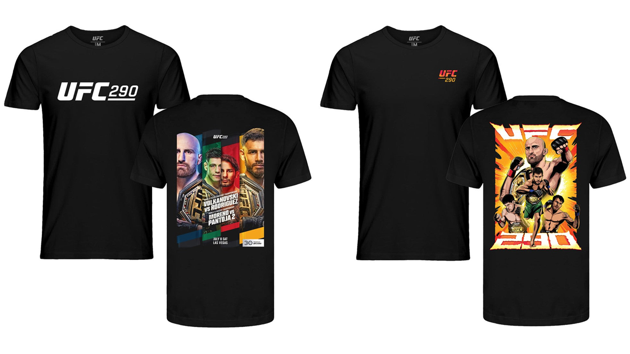UFC 290 Event and Artist Series Shirts