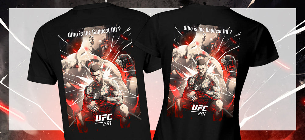 UFC 291 Poirier vs Gaethje Shirts and BMF Belt Collection