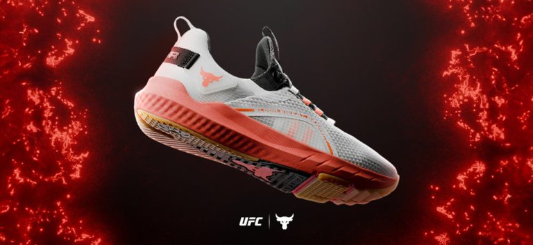 Project Rock BSR3 UFC 23 White Red Shoes Now Available