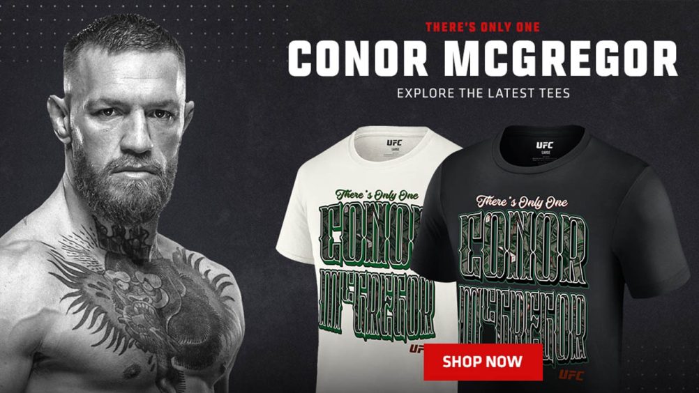 New Conor McGregor UFC T Shirts Available at UFC Store