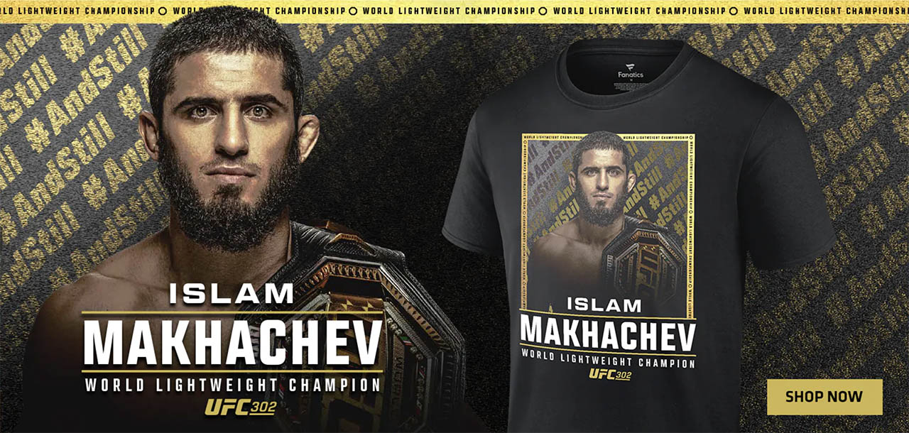 Islam Makhachev UFC 302 UFC Lightweight Champion T Shirt