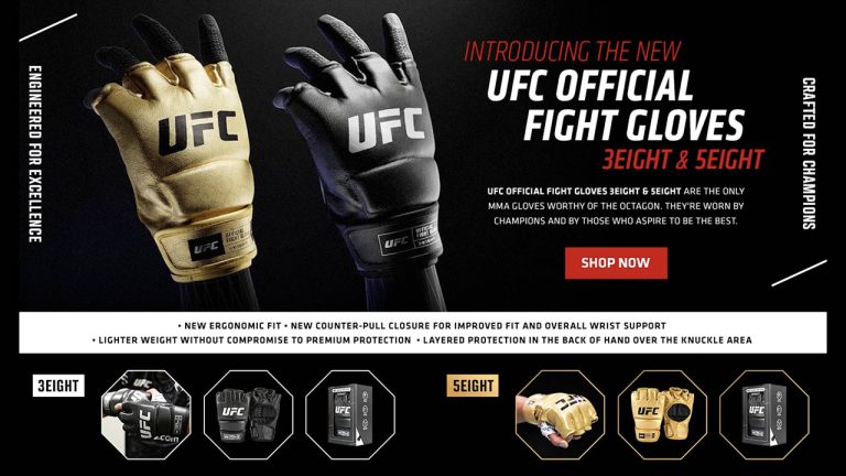 New UFC Fight Gloves 3EIGHT and 5EIGHT Available Now