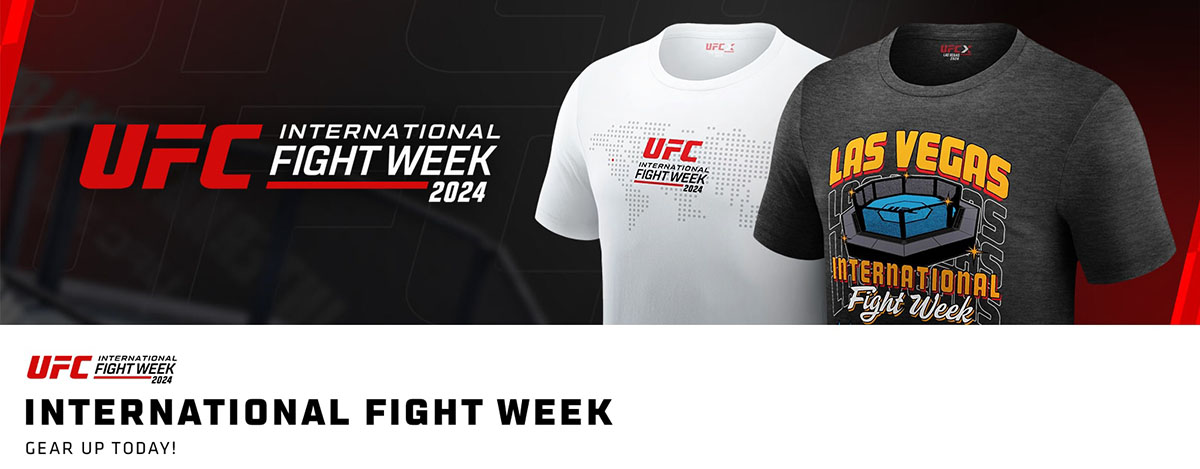 UFC 2024 International Fight Week T Shirts Now Available