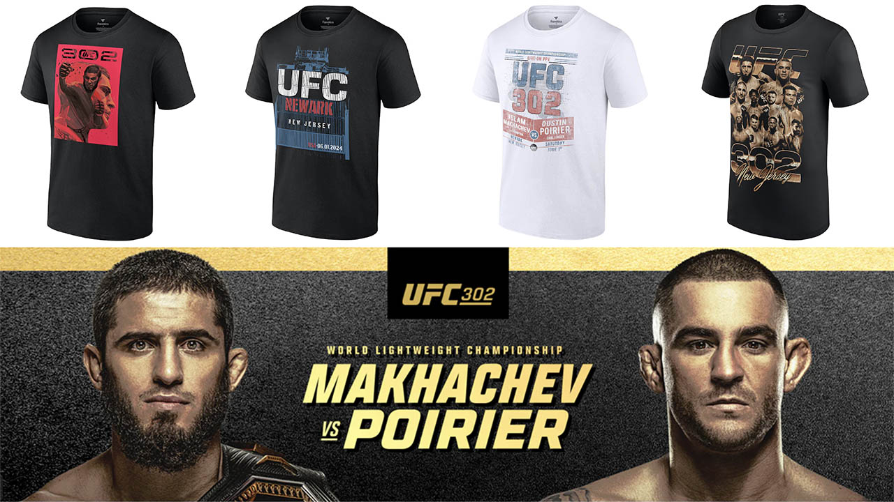 UFC 302 Event T Shirts