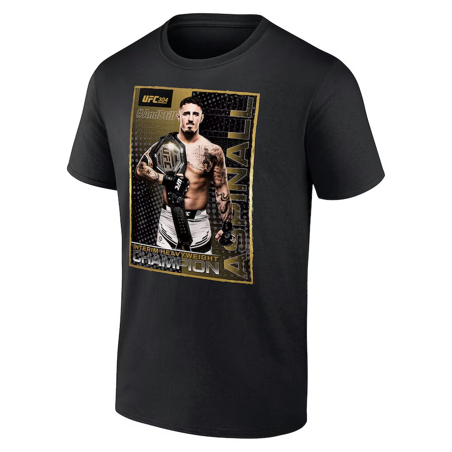 Tom Aspinall UFC 304 Champion T Shirt Now Available