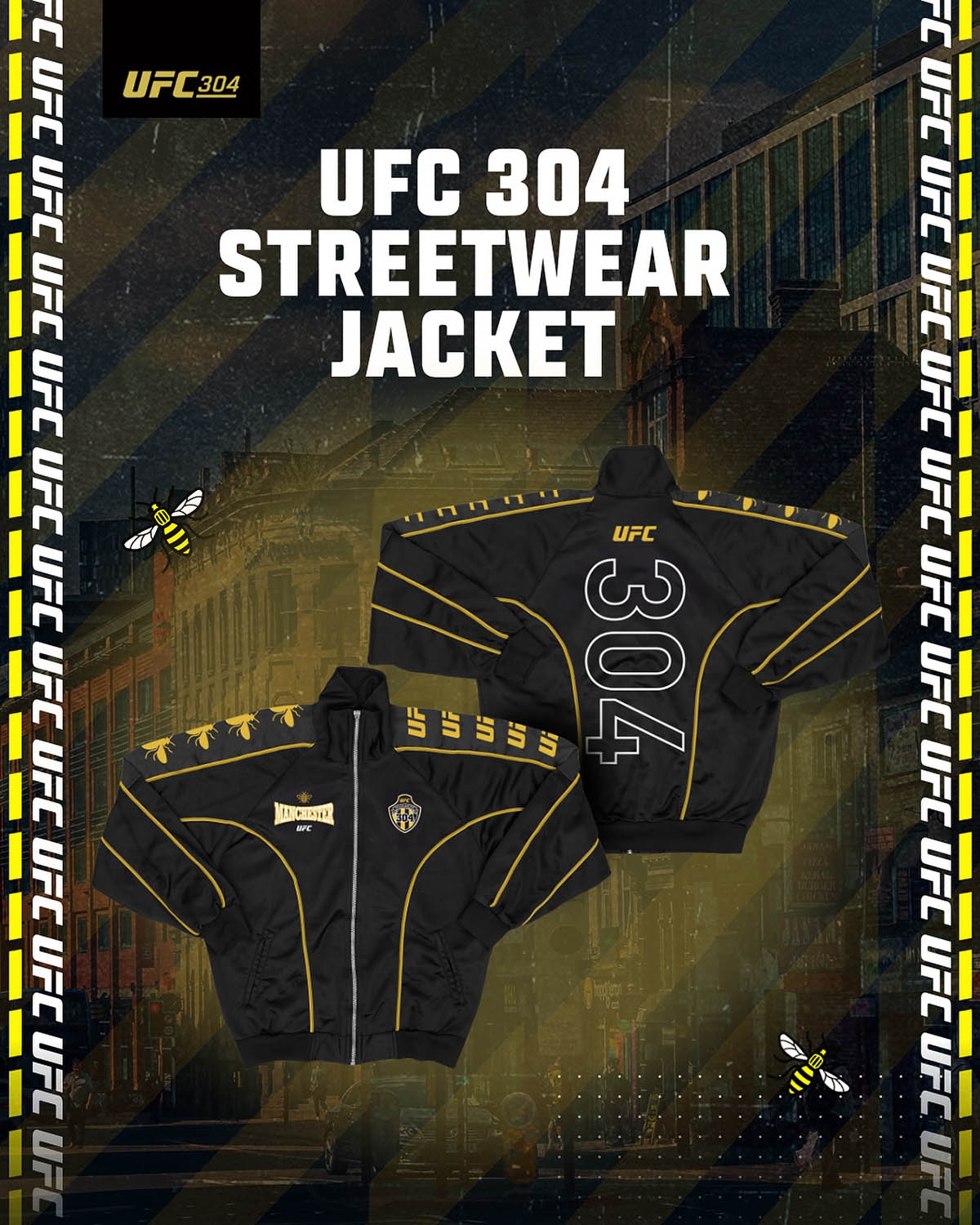 UFC 304 Manchester Streetwear Jacket